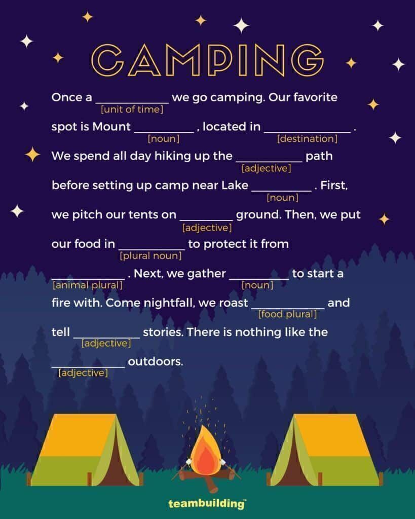 Virtual Campfire Ideas, Games & Activities