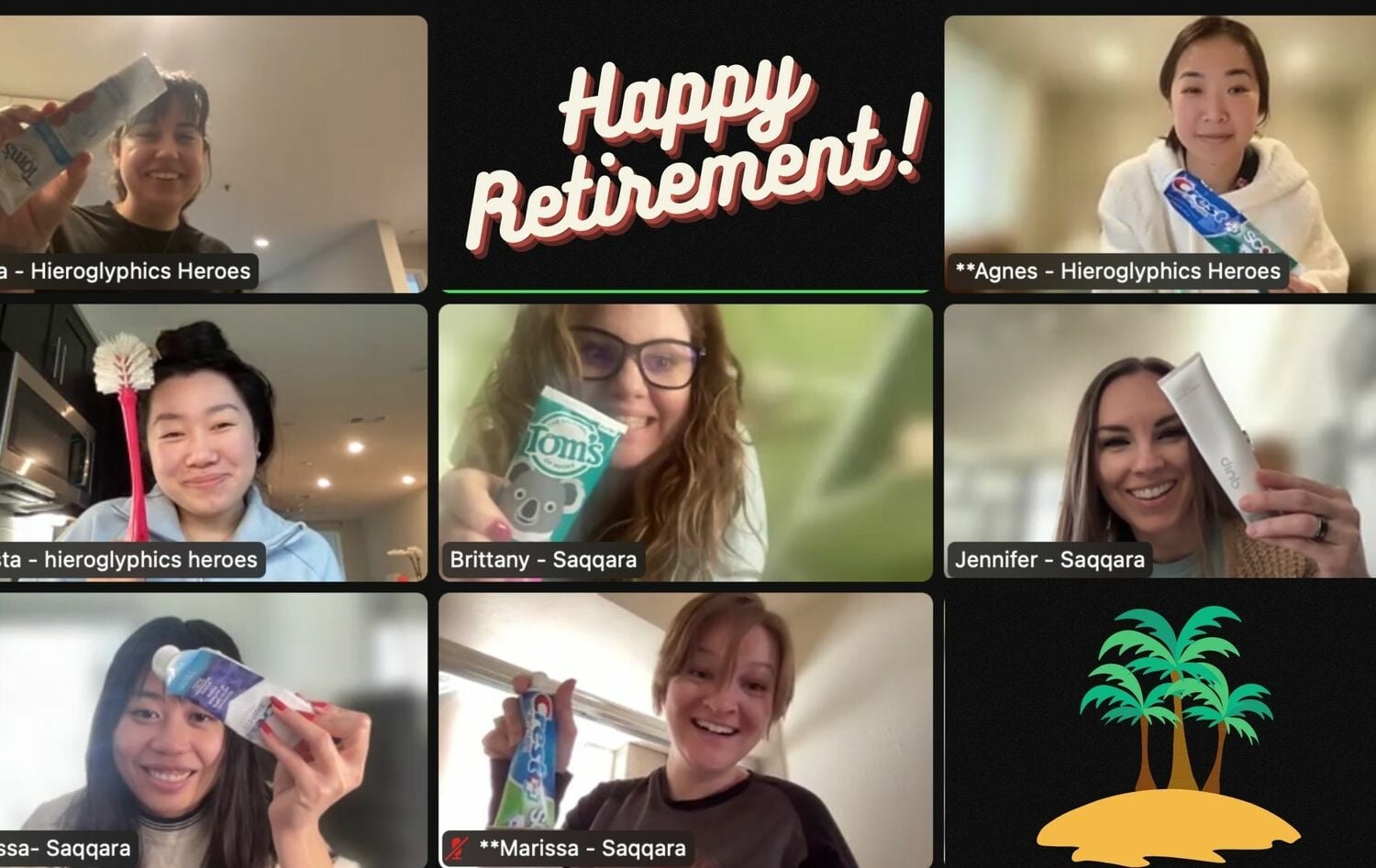 Virtual Retirement Party | Virtual Team Building