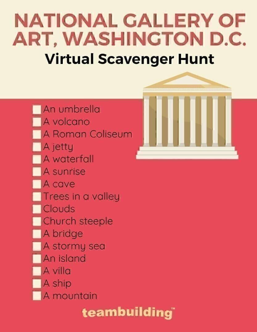 18 Free Virtual Museum Scavenger Hunt Templates for Groups