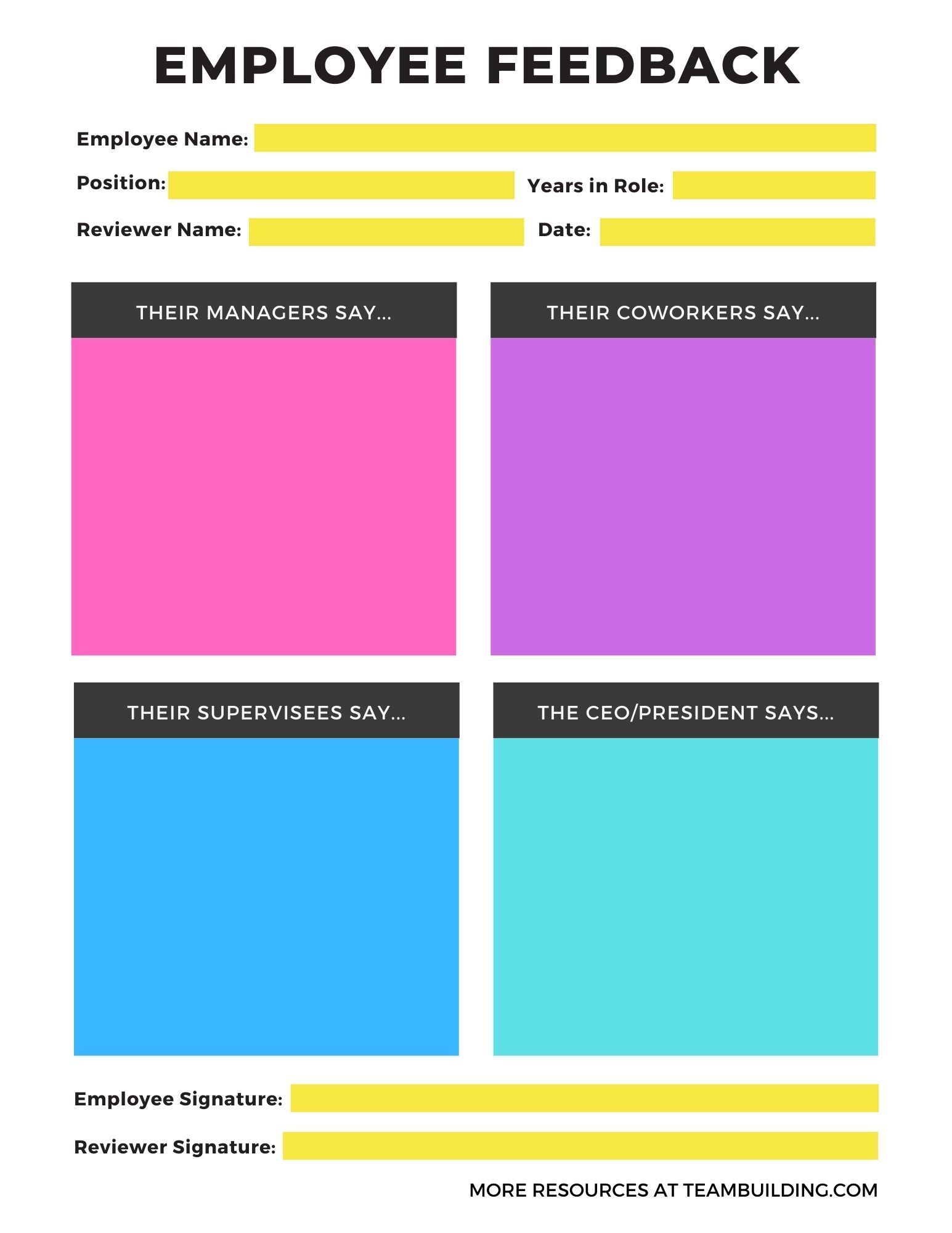 14 Great Employee Feedback Tips & Examples for Managers